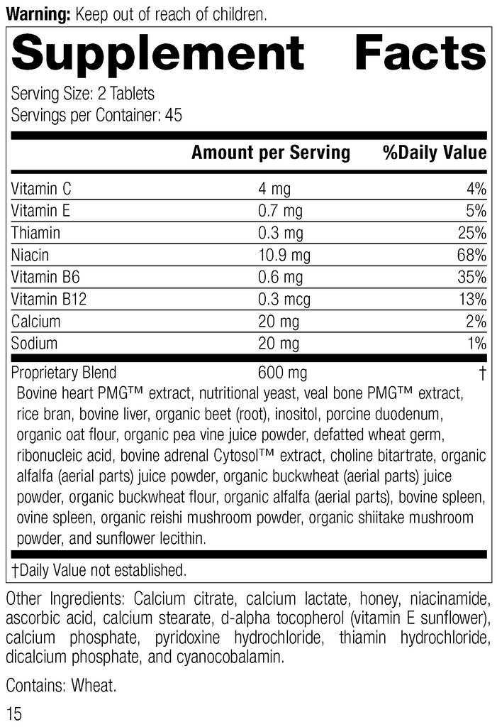 Vasculin®, 90 Tablets