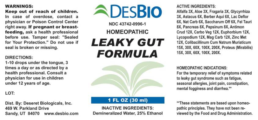 Leaky Gut Formula by Des Bio