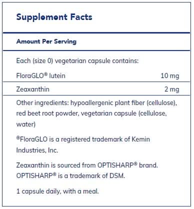 Lutein/Zeaxanthin by Pure Encapsulations