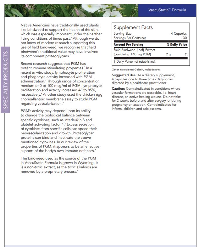 VascuStatin Formula by Allergy Research Group